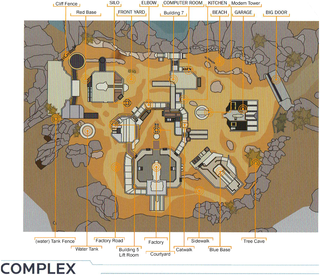 Overhead view of Halo 4 Maps